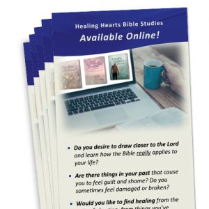 Online Ministry (25 rack cards) - Healing Hearts Ministries